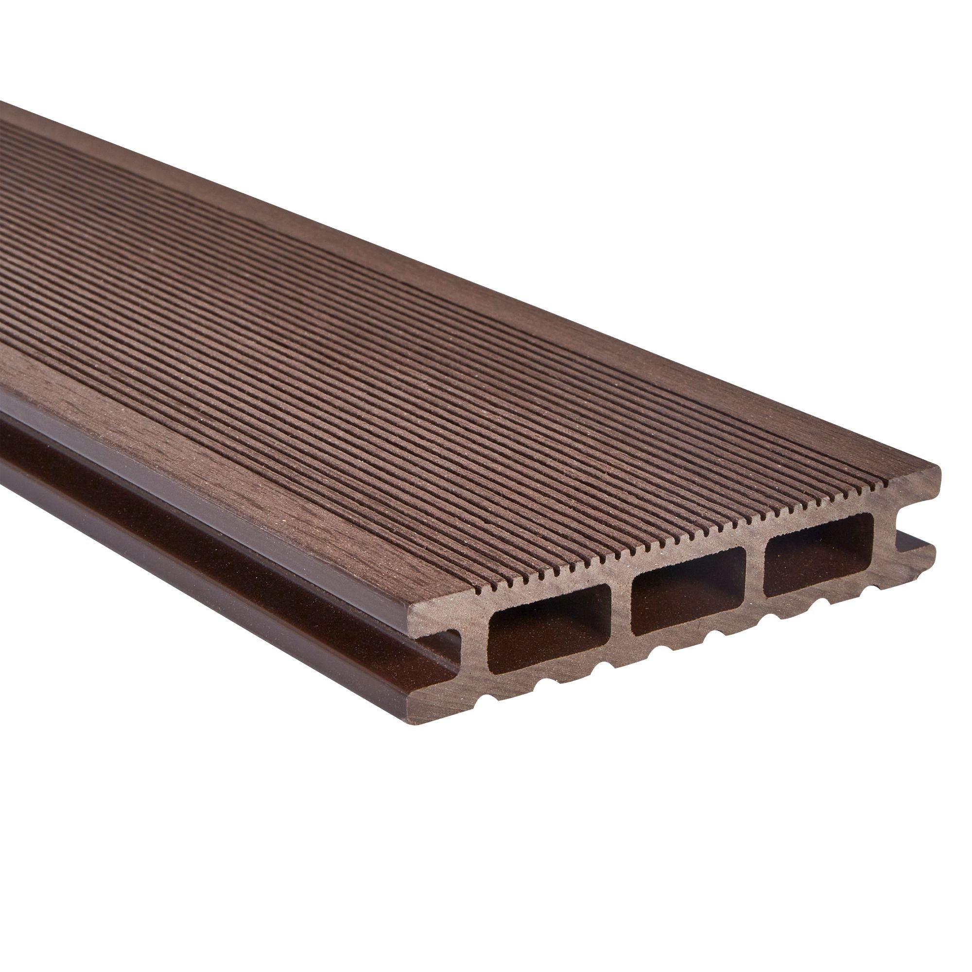Dusumea terasa din WPC, Rio, 2200 x 110 x 20 mm, maro