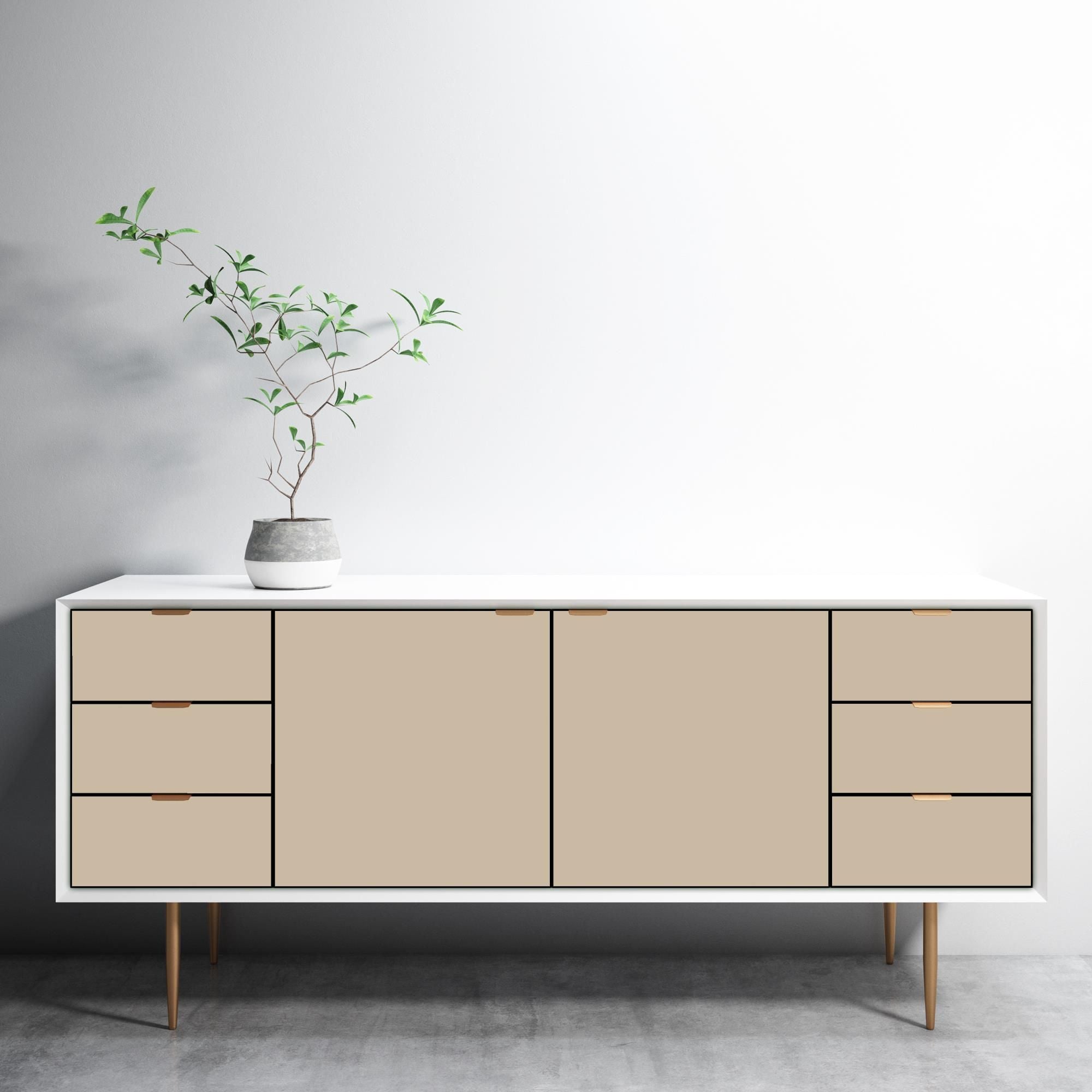 Autocolant mobila, 0.45 x 1.5 m, bej