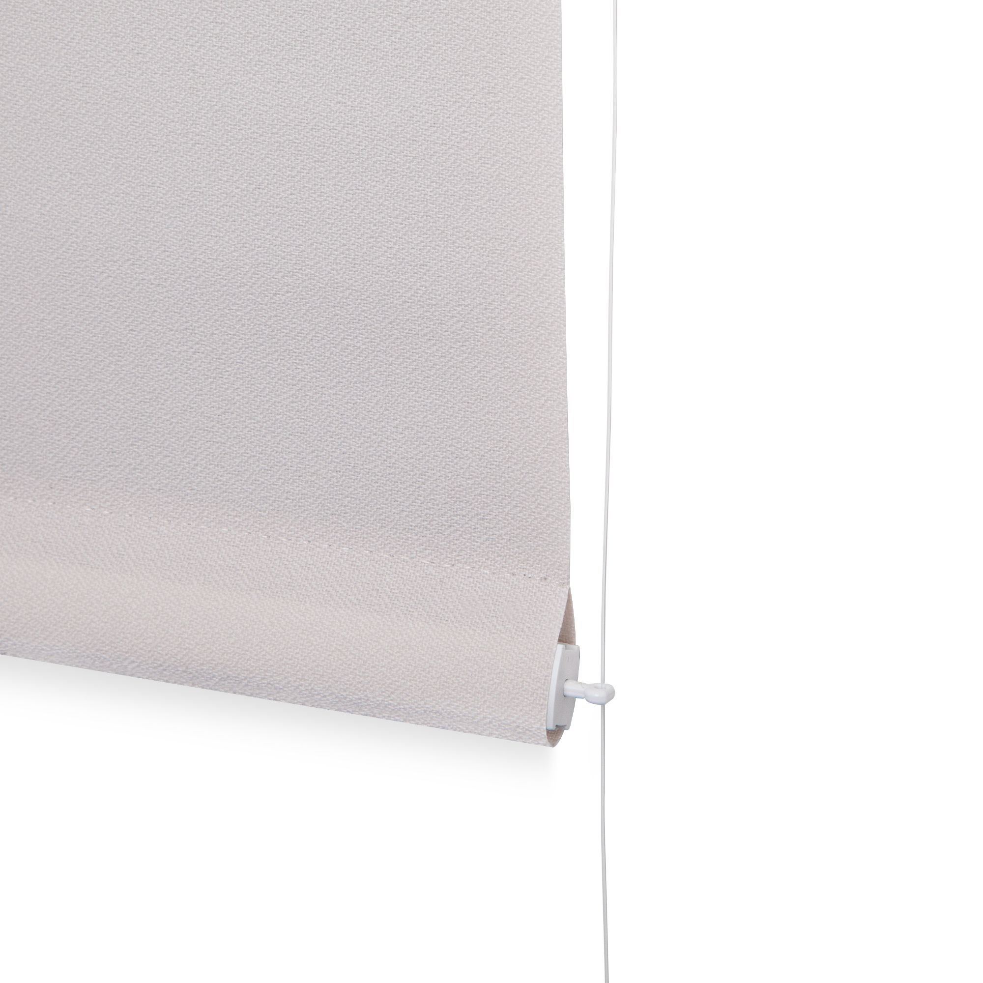 Roleta textila translucida, Inspire Shiva, 101 x 160 cm, bej