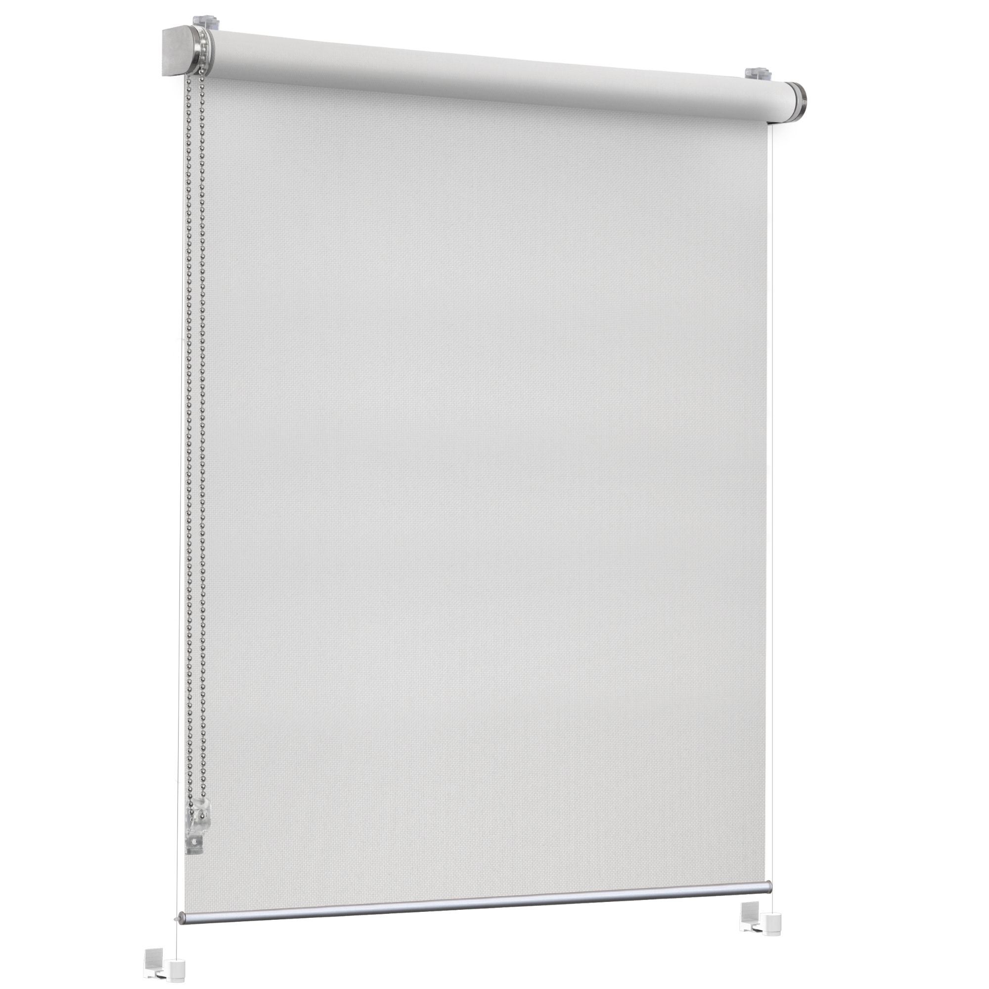 Roleta textila translucida, Inspire Apollo, 161 x 220 cm, alb