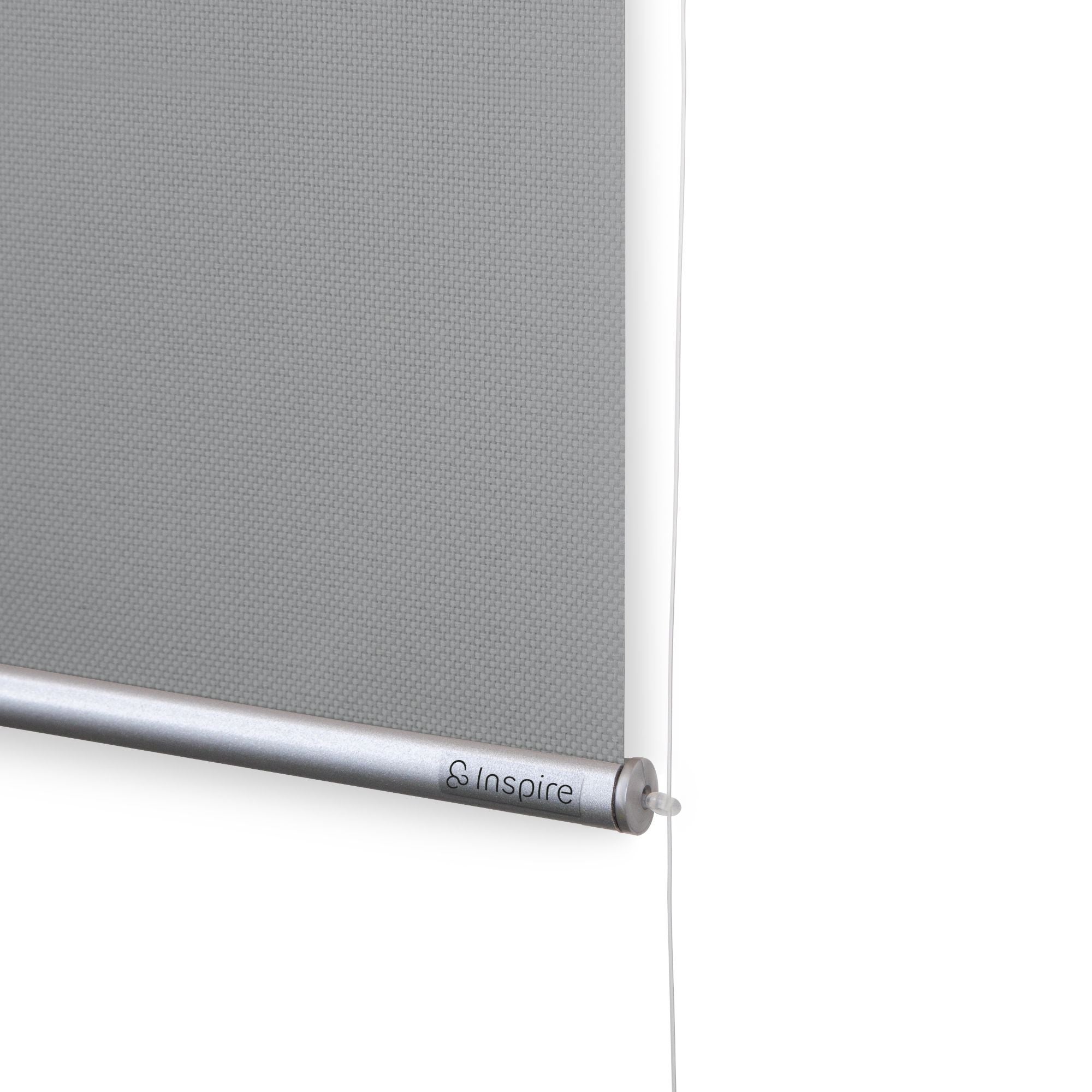 Roleta textila translucida, Inspire Apollo, 116 x 220 cm, gri