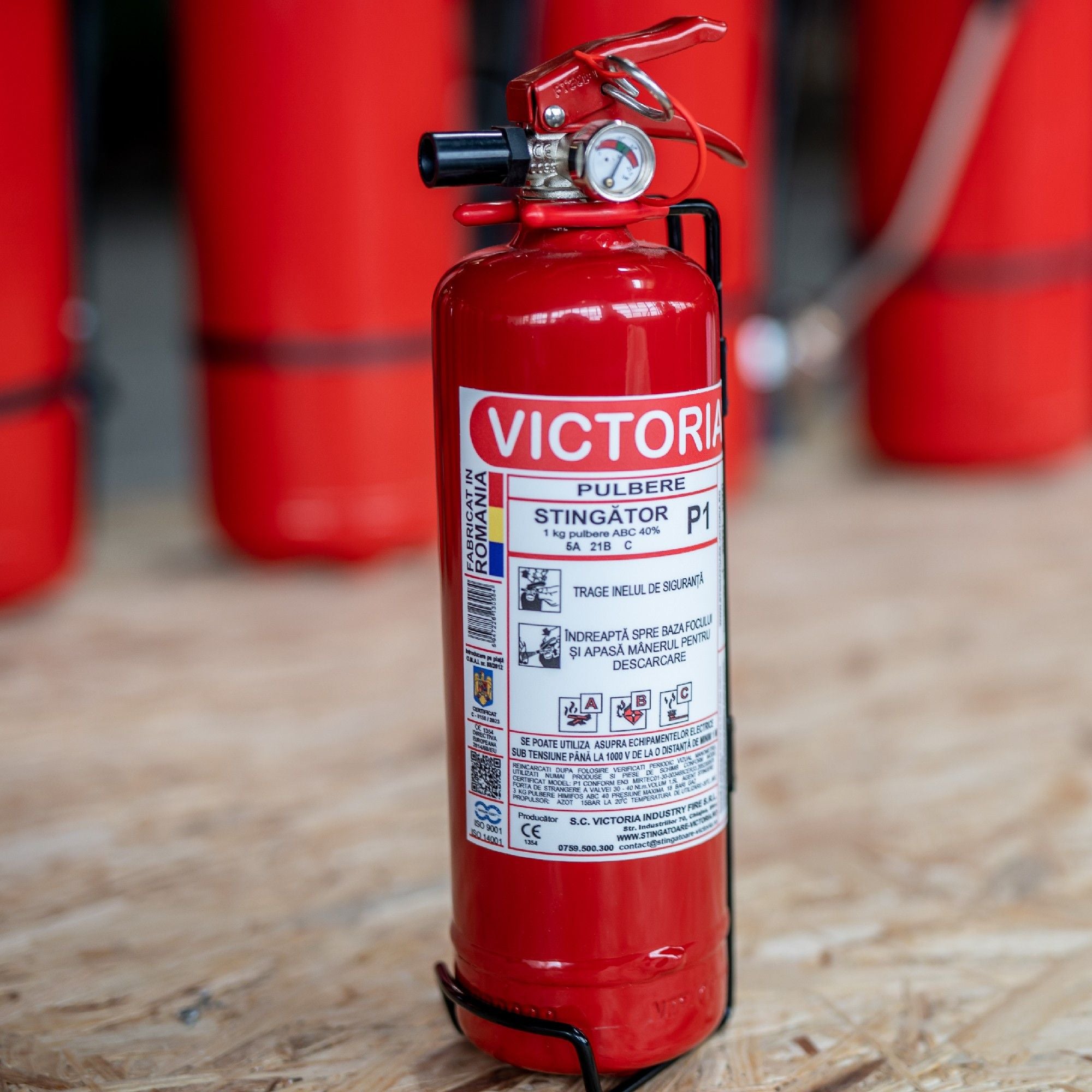 Stingator cu pulbere, tip P1, 1 kg