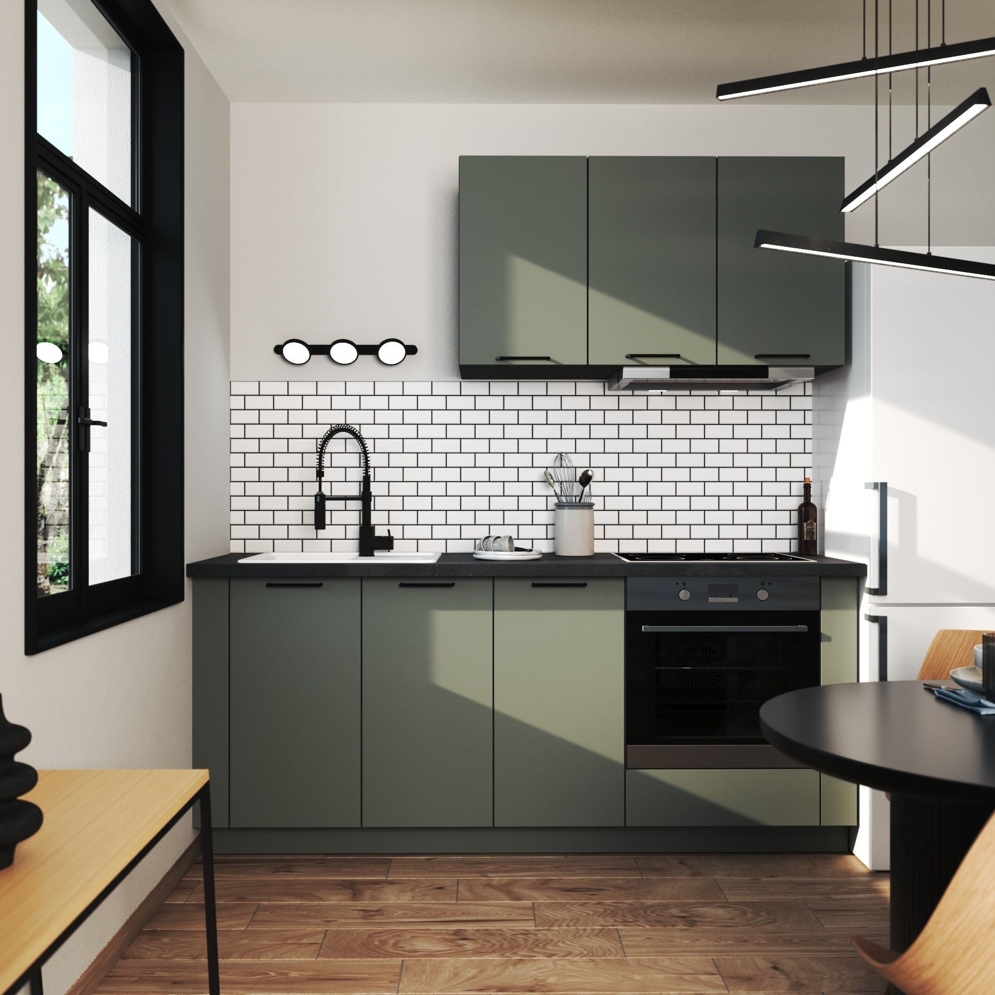Mozaic din ceramica 28.8 x 29.25, Artens Metro, alb