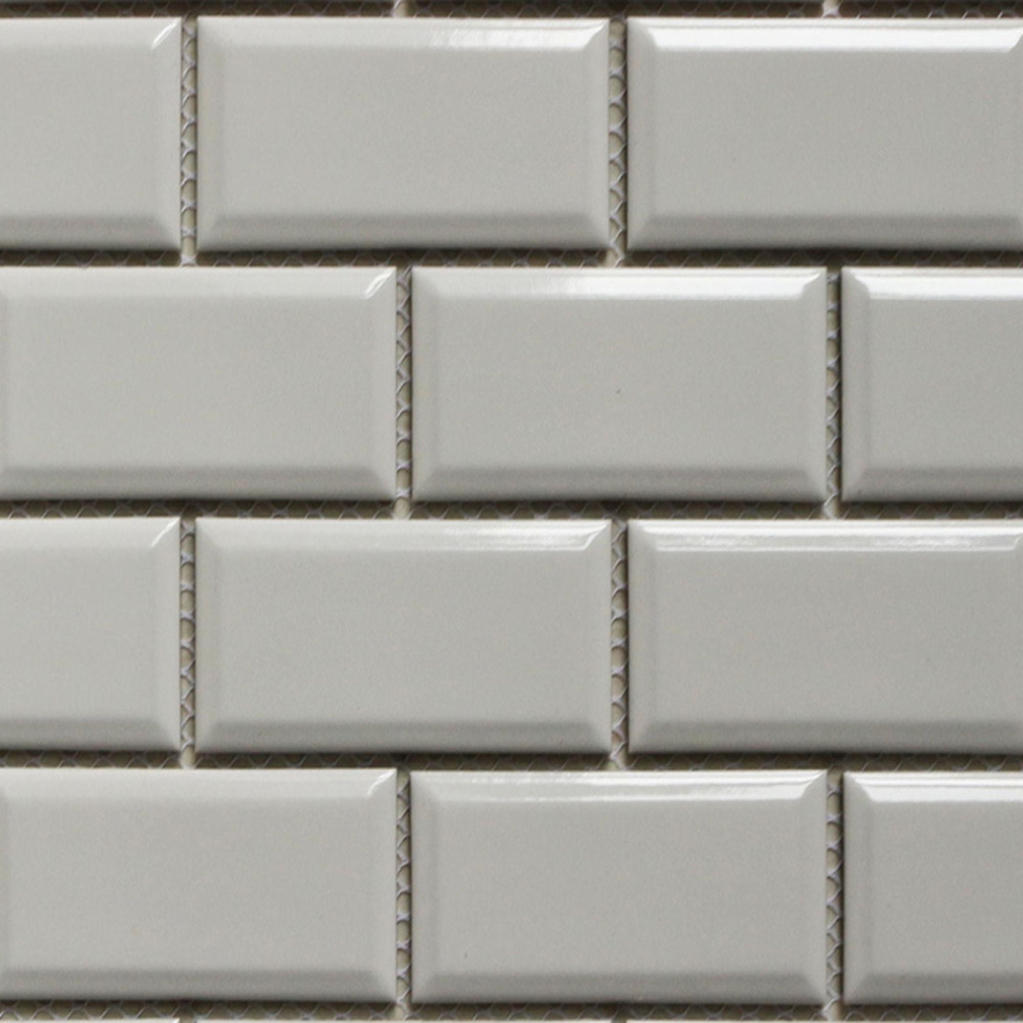 Mozaic din ceramica 28.8 x 29.25, Artens Metro, alb