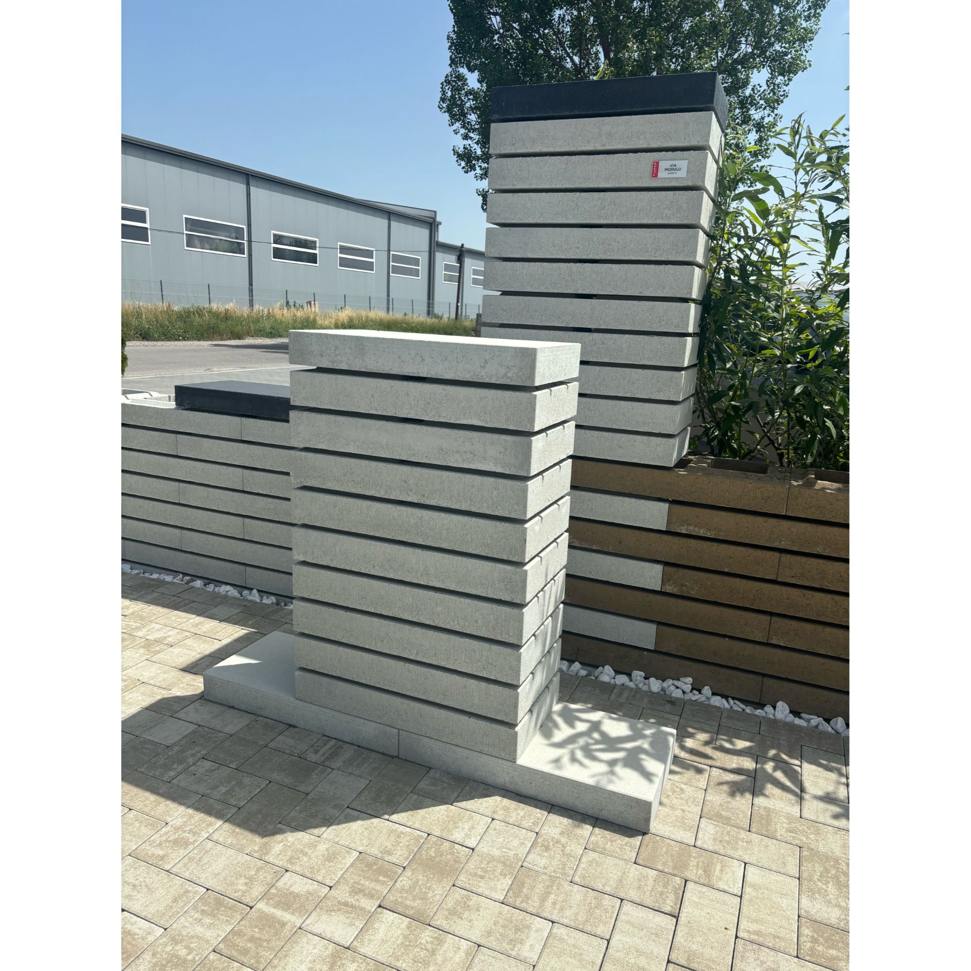 Element gard, Modulo, 60 x 30 x 9 cm, polaris