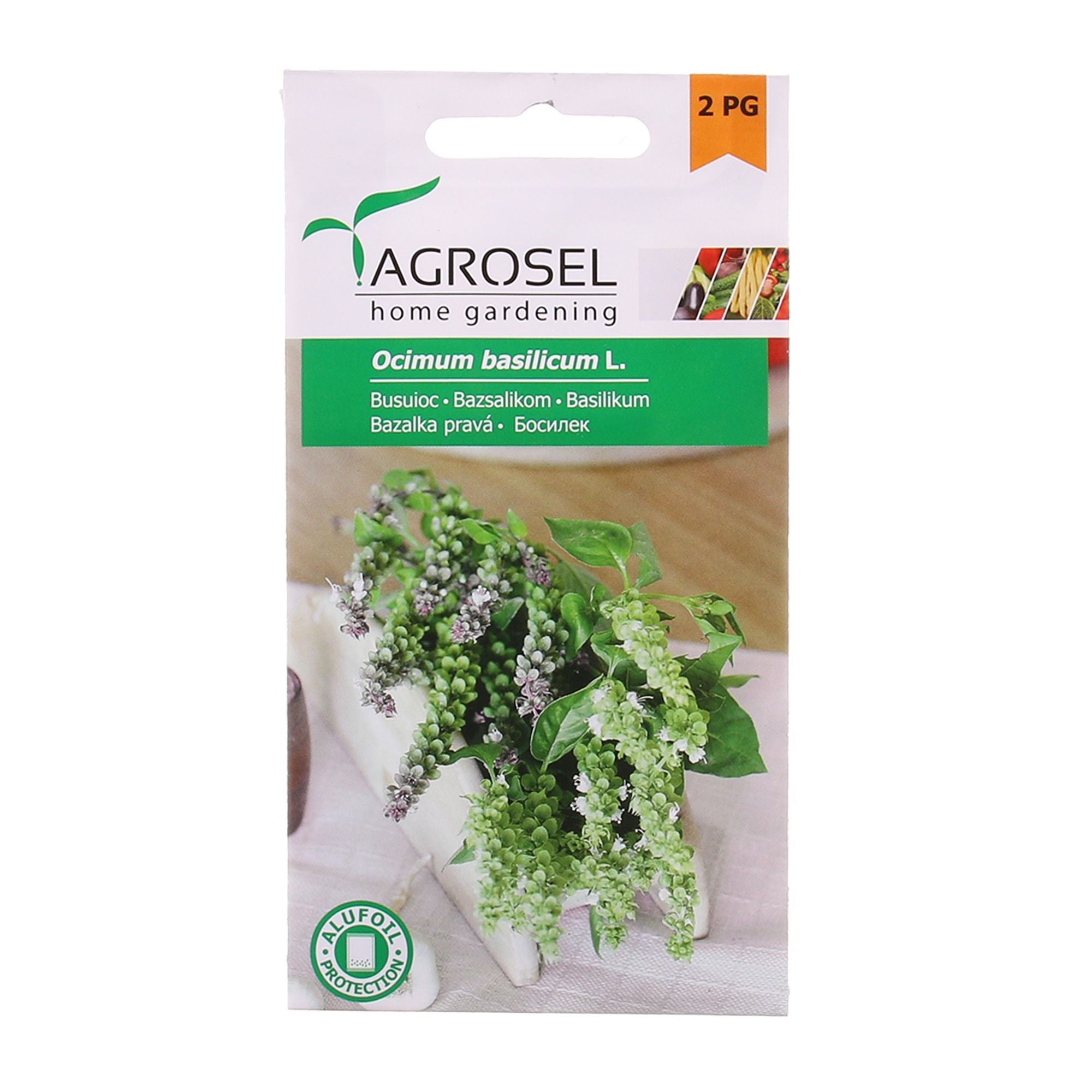 Seminte plante aromatice, busuioc, Agrosel