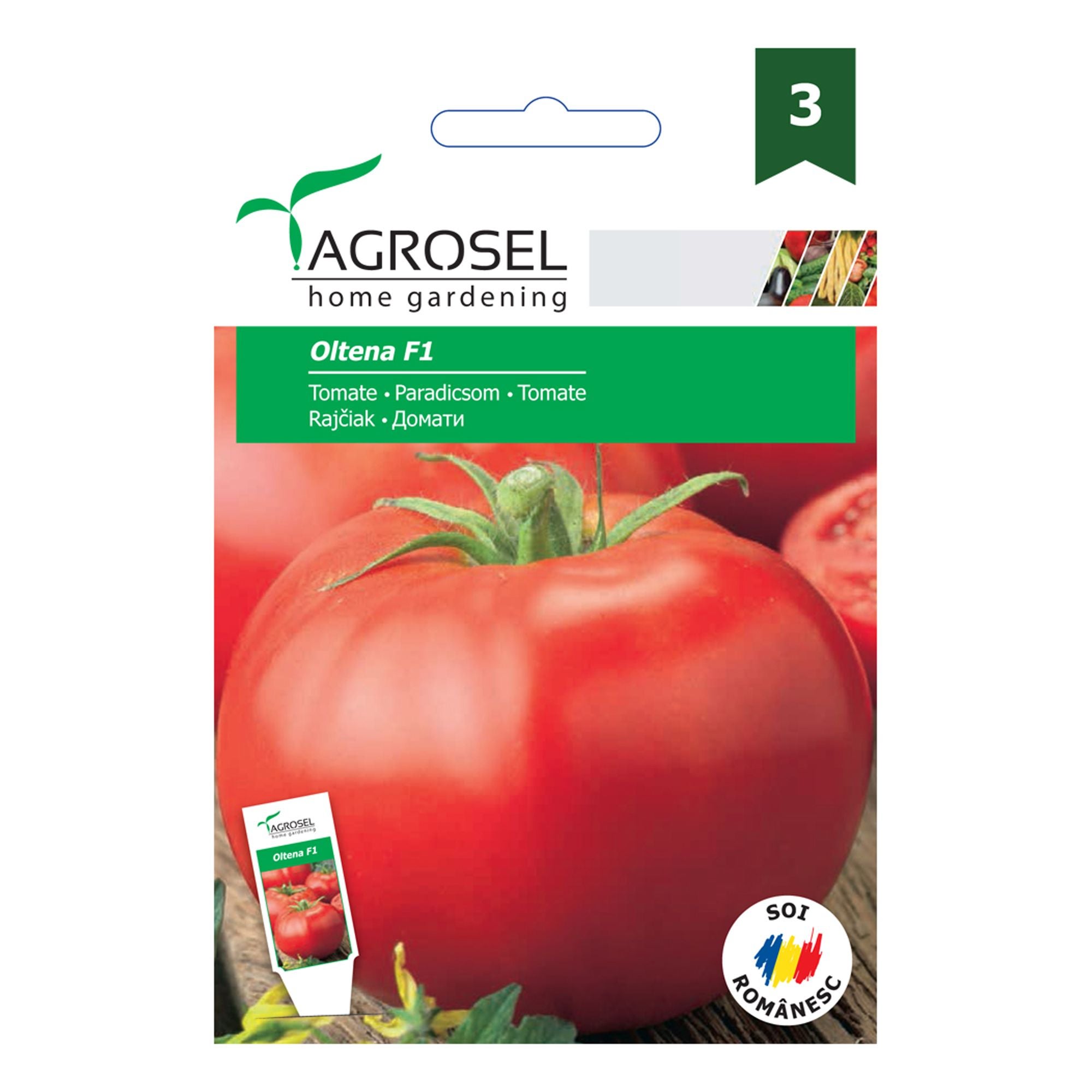 Seminte legume, rosii Oltena F1, Agrosel