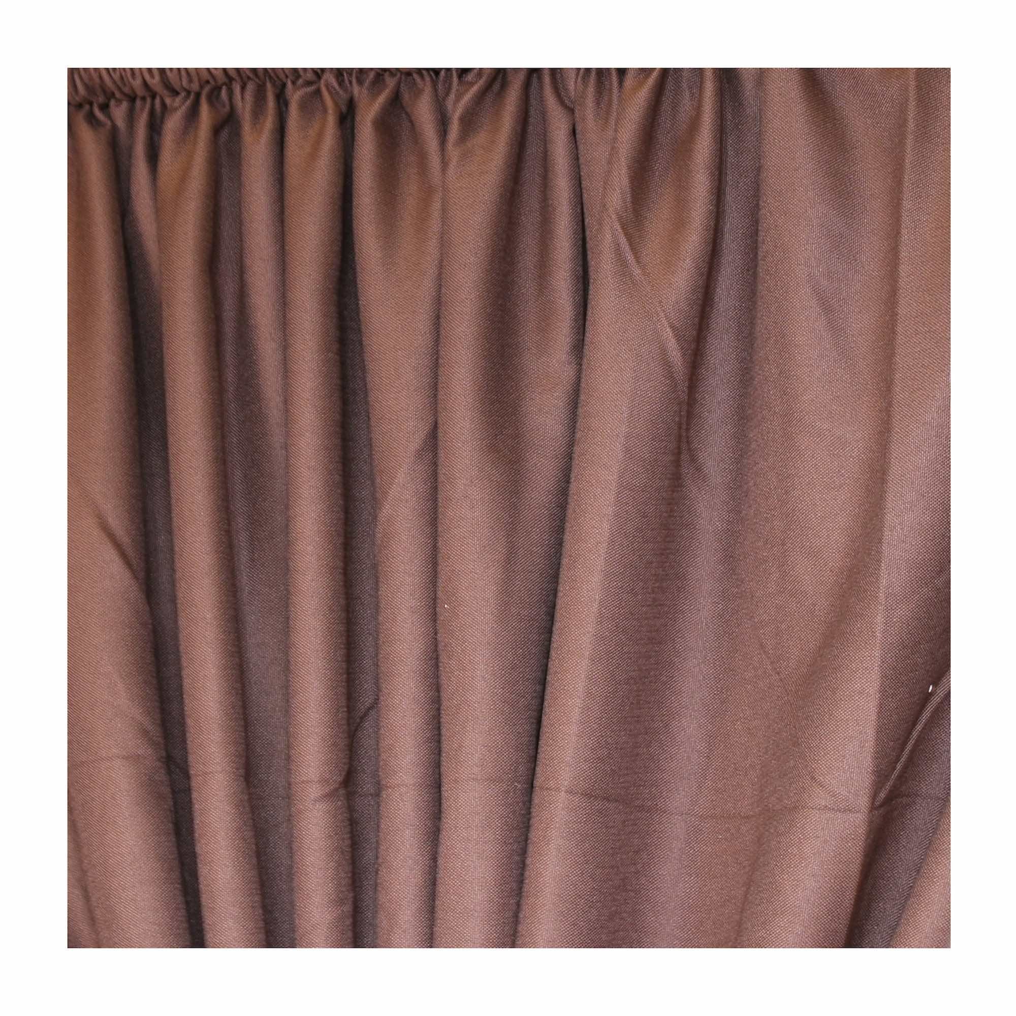 Draperie maro 210 x 250 cm "Rustik"