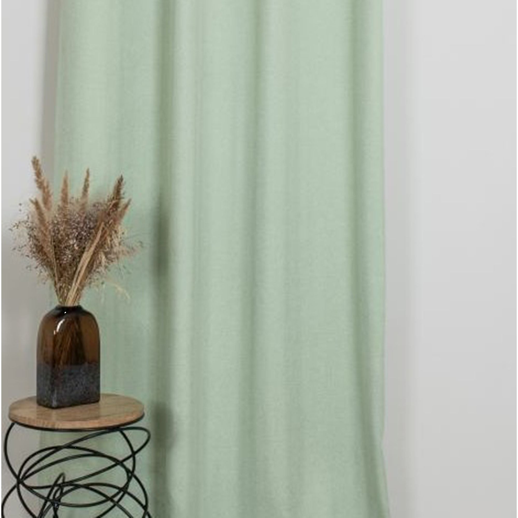 Draperie 140 x 260 cm, Inspire Britain, verde, cu inele