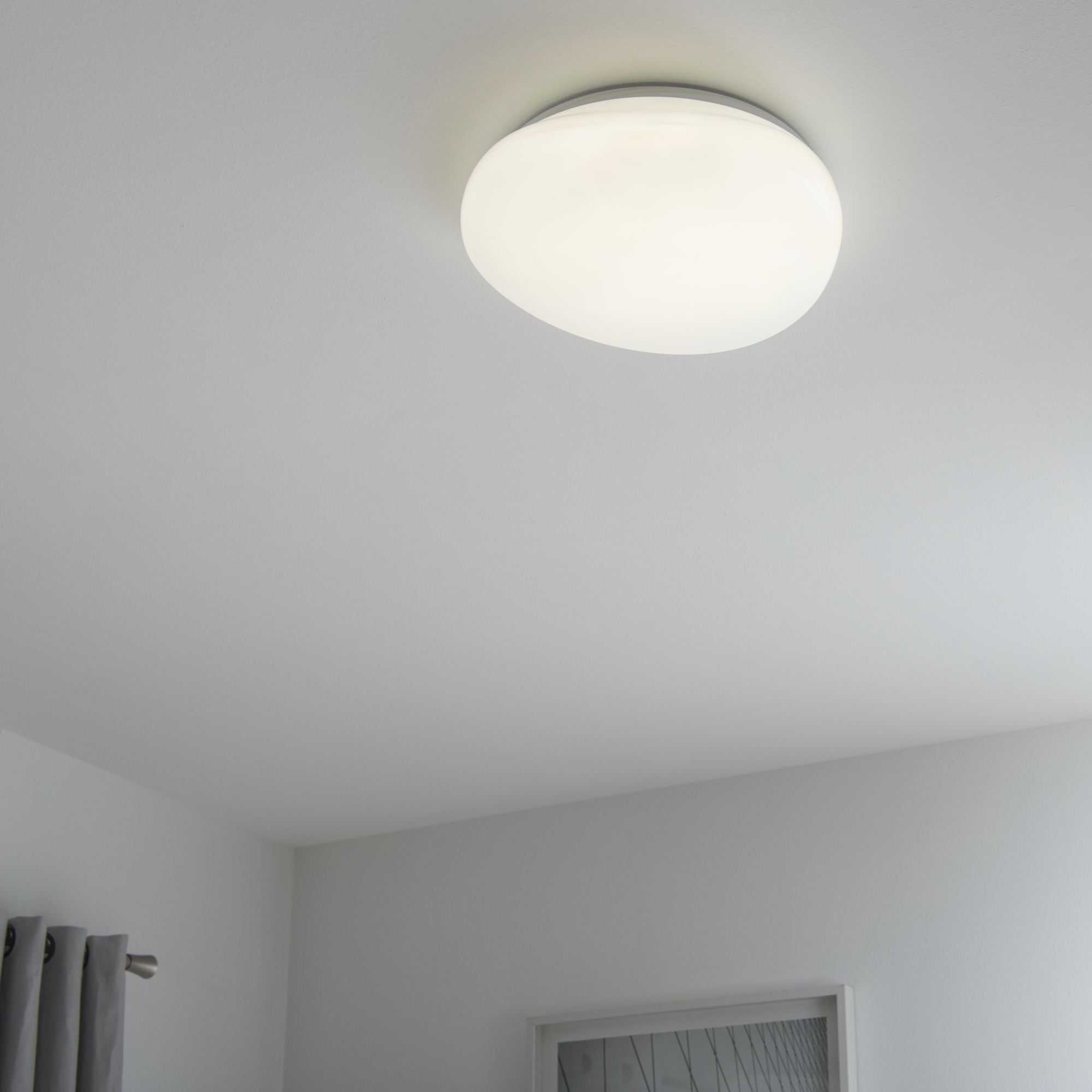 Plafoniera LED Inspire Julia, 1 x 24 W, 2500 lm, plastic, alb