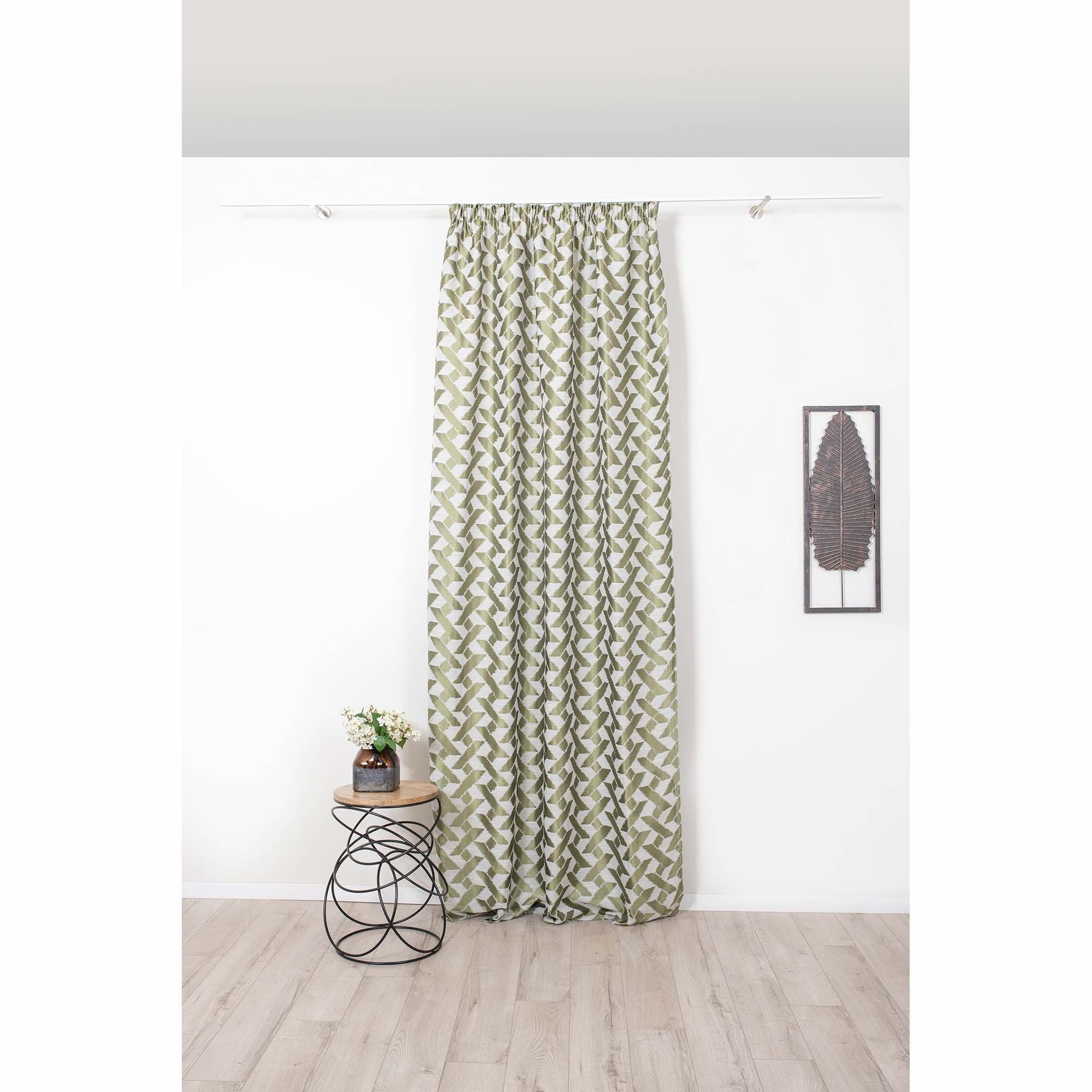Draperie 140 x 260 cm Trace verde
