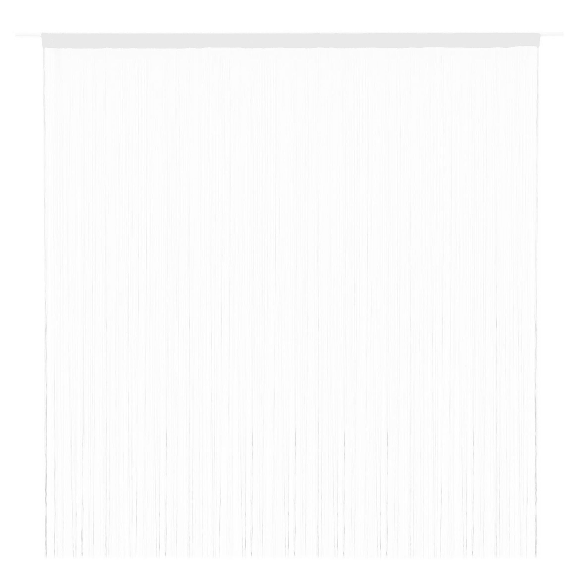 Perdea din fire 140 x 250 cm, cu tija, alb, CB2314 - Vivre