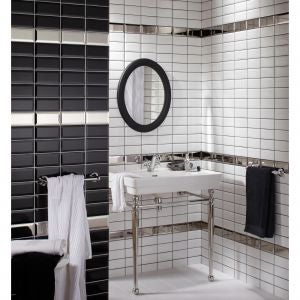 Faianta 10 x 20 cm Metro alb