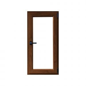 Fereastra PVC termopan, 5 camere, 146 x 116 cm, deschidere dubla ...