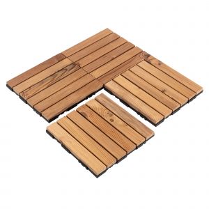 Dusumea terasa din pin tratat, 2000 x 120 x 21 mm