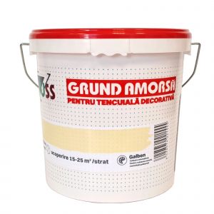 Amorsa Savana pentru perete, interior/exterior, cu rezistenta la mucegai, alb, 1 L