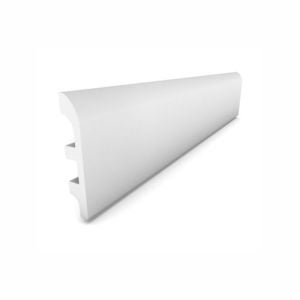 Set 2 coltare polistiren expandat C15, 19 x 24 cm, alb