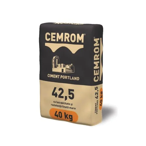 Ciment Cemrom CEM II/B-LL 42.5 N, 40 kg, gri