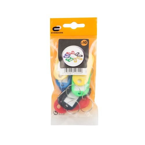 Suport eticheta Standers, plastic, 20 mm, diverse culori (set 10 buc)