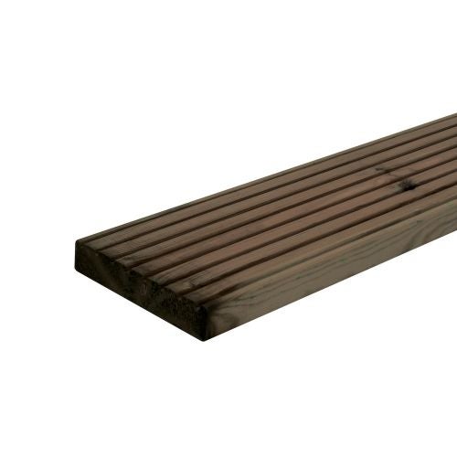 Dusumea terasa din lemn pin, Marcelo, 2400 x 145 x 28 mm, natur