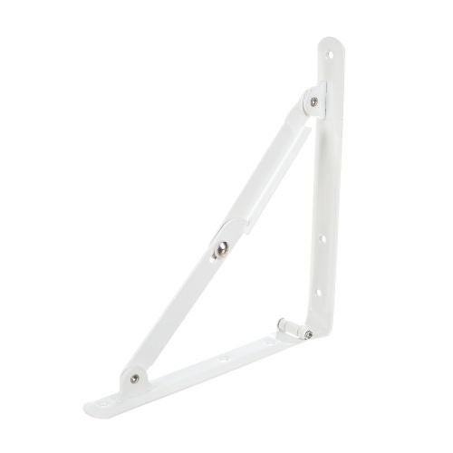 Consola raft, rabatabila, 200 x 200 mm, alba