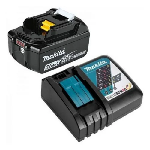 Set incarcator cu acumulator Makita 191A24-4, 18 V, capacitate acumulator 3 Ah