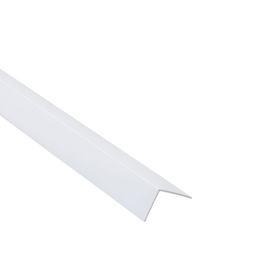 Cornier PVC, 30 X 20 X 1 mm, L = 2.6 m, alb mat