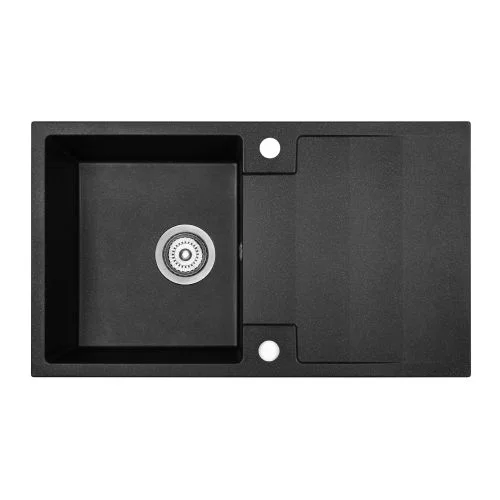 Set chiuveta bucatarie RAB din compozit, 76 x 44 cm, adancime cuva 16 ...