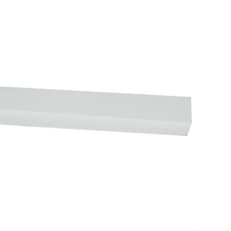 Profil L lambriu PVC alb 30 x 3000 mm