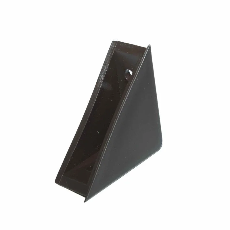 Coltare ranforsare, pentru plasa tantari usa, plastic, maro (set 4 buc)