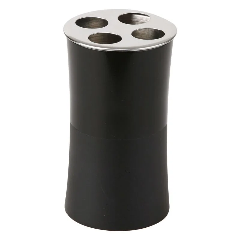 Suport periute dinti inox negru Urban