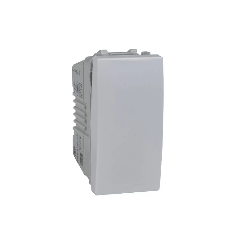 Intrerupator simplu Schneider Unica, modular, IP20, alb
