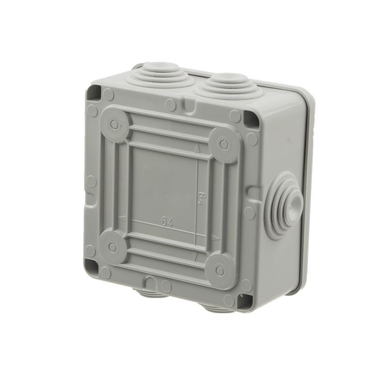 Doza derivatie aparenta Gewiss, 100 x 100 x 50 mm, 6 intrari, IP55