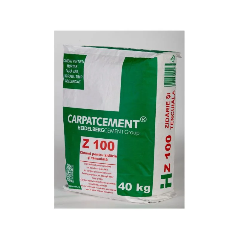 Liant zidarie si tencuiala Carpatcement Z100, 40 kg