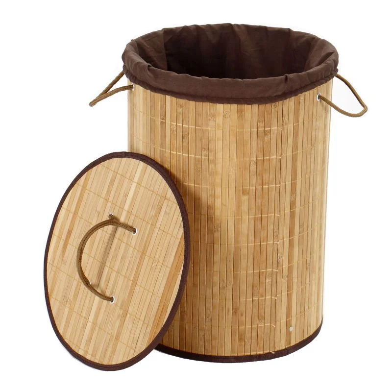 Cos rufe 50L bambus natur inchis