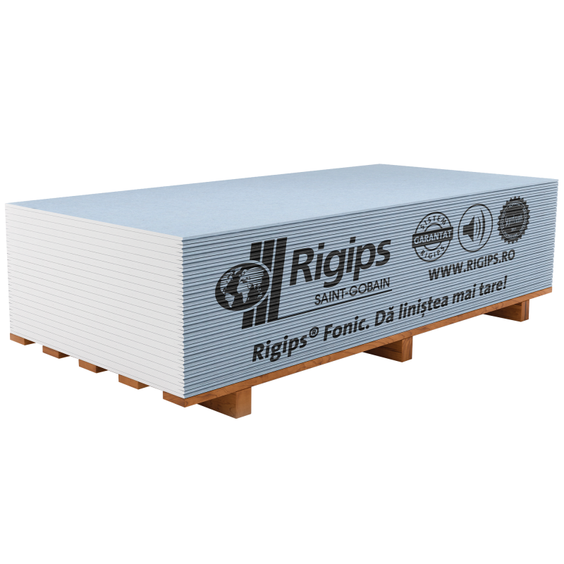 Placa gips carton Rigips, antifonica, 12.5 x 1200 x 2600 mm