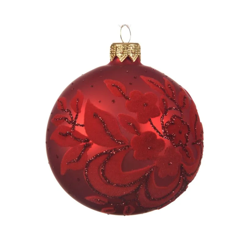 Glob mat ox blood Ø8 cm