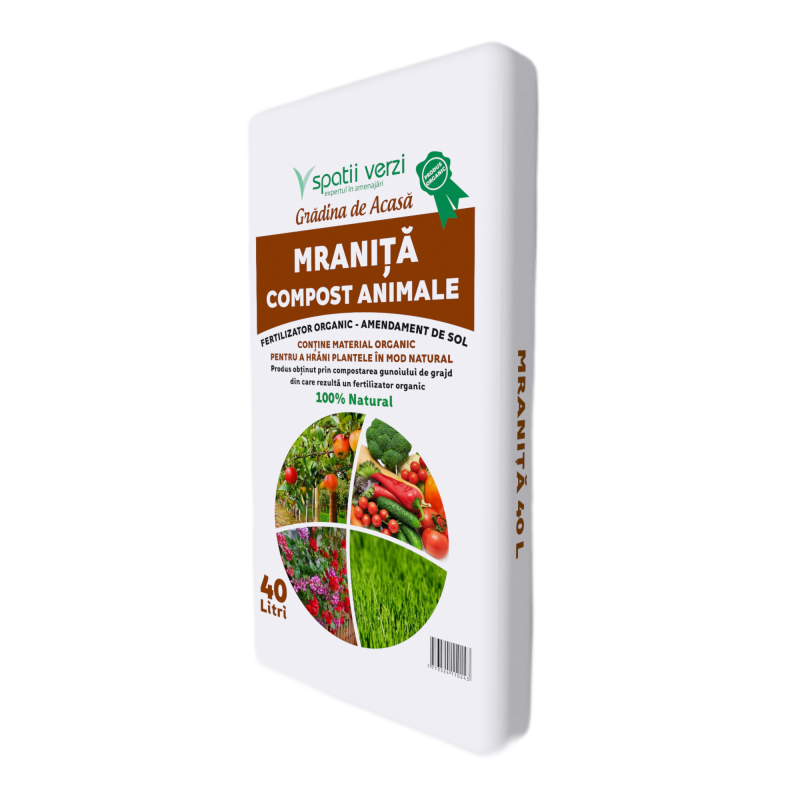 Ingrasamant universal, mranita compost animale, granulat, 40 L