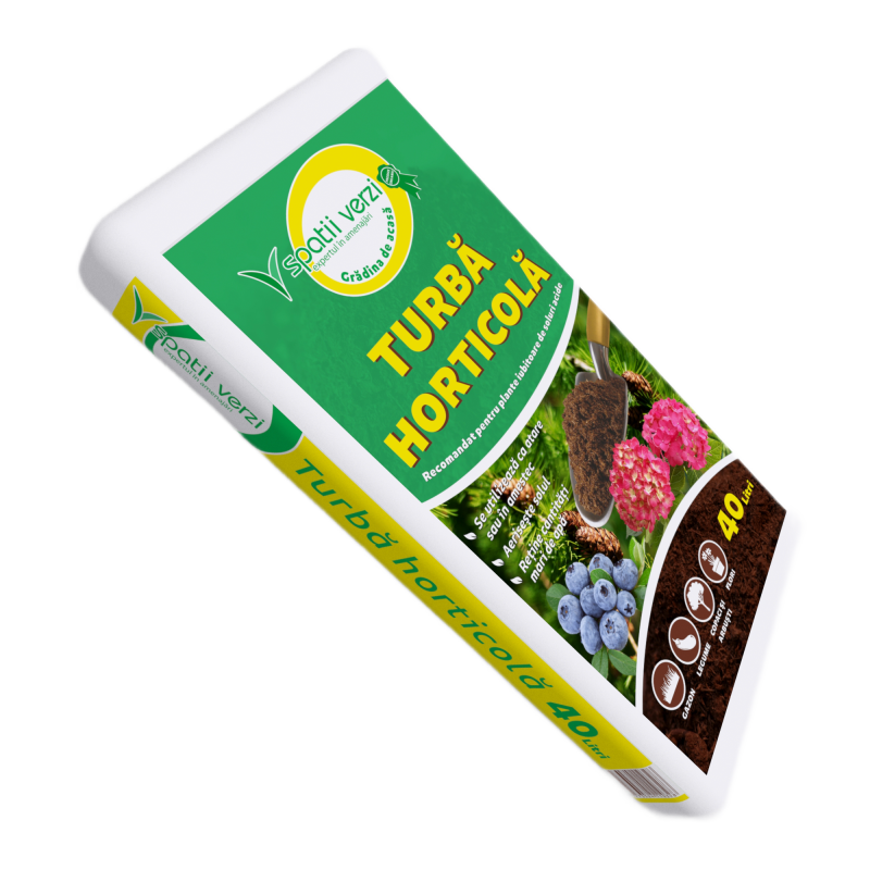Turba horticola Spatii Verzi, acida, 40 L