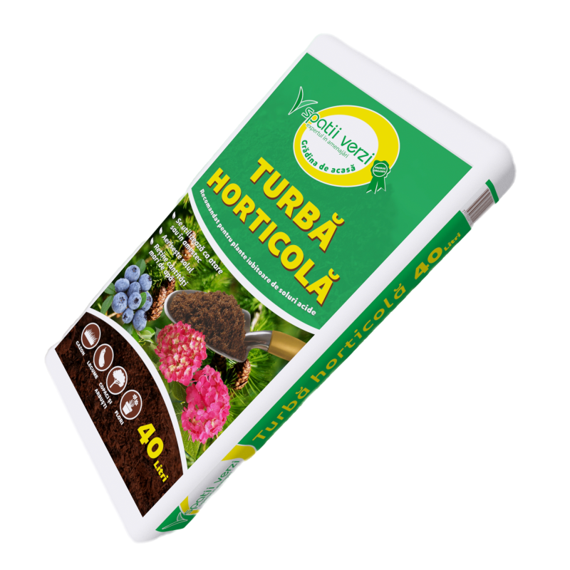Turba horticola Spatii Verzi, acida, 40 L