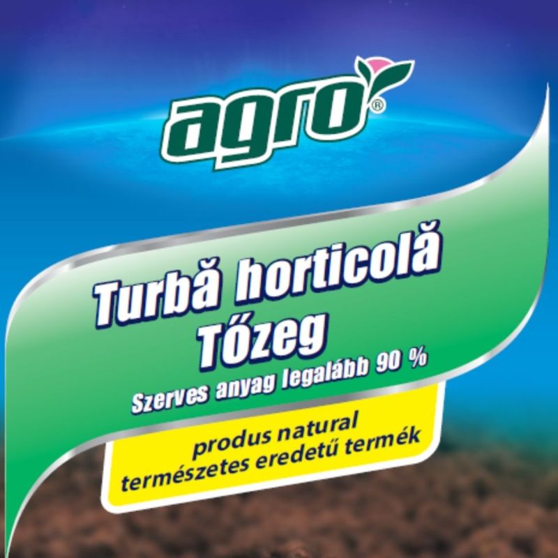 Turba horticola pentru plante de exterior, Agro, 20 L
