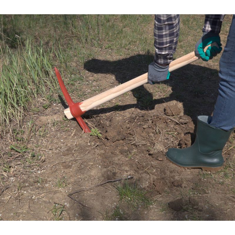 Tarnacop din otel, cu coada de lemn, 2 kg