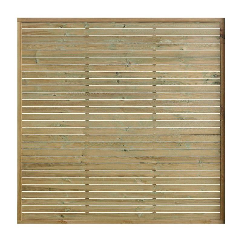 Panou impletit, lemn pin, 180 x 180 cm, grosime 18 mm