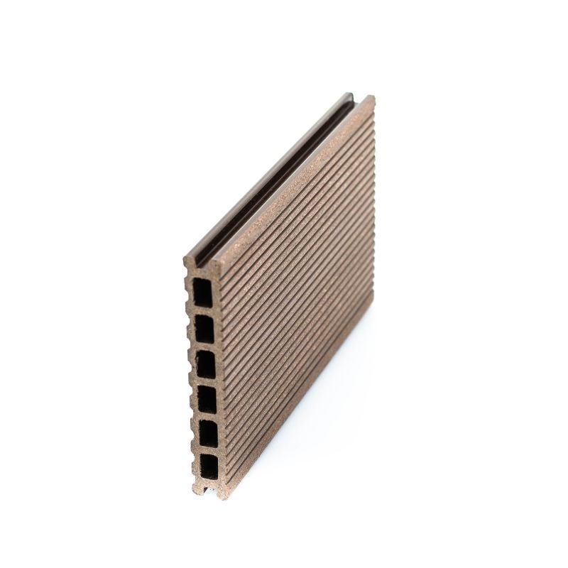 Dusumea terasa din WPC, 2400 x 145 x 21 mm, maro