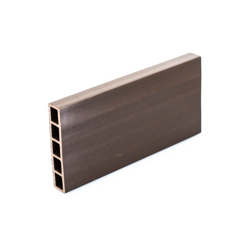 Scandura WPC pentru gard, 2000 x 120 x 24 mm, maro