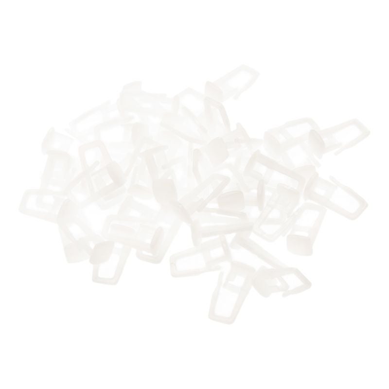 Set 50 calareti universali sina PVC Inspire, alb