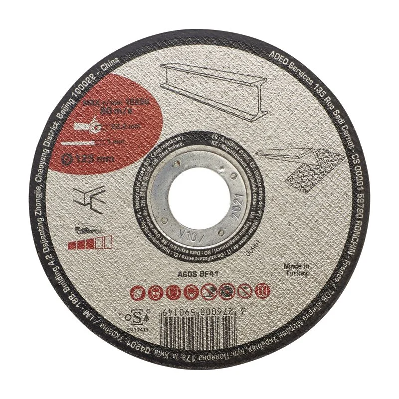 Disc taiere, pentru otel/metal, Ø 125 x 1 mm