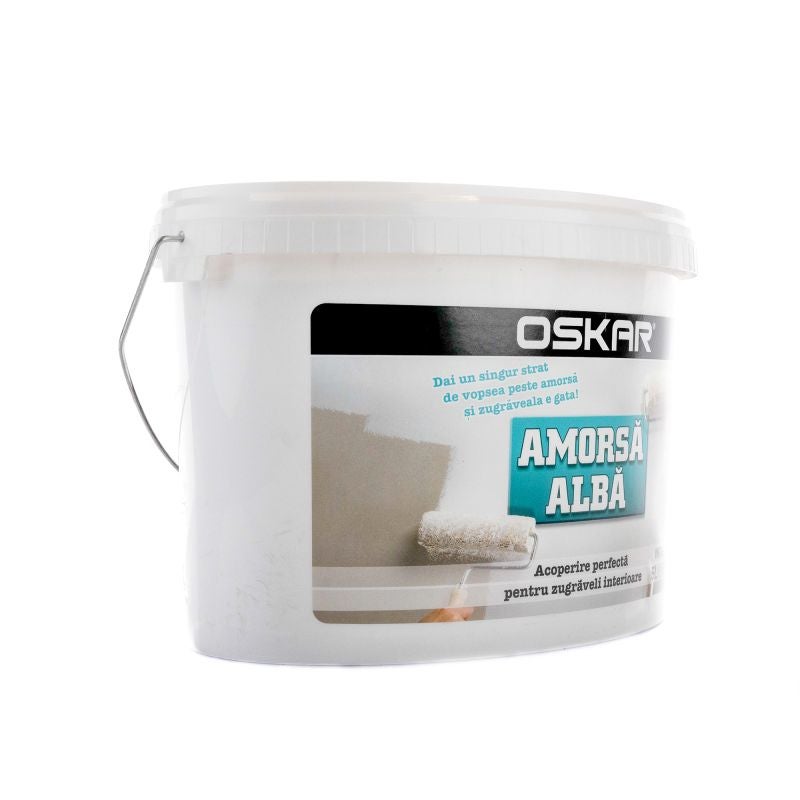 Amorsa Oskar pentru perete, interior, alb, 12 L