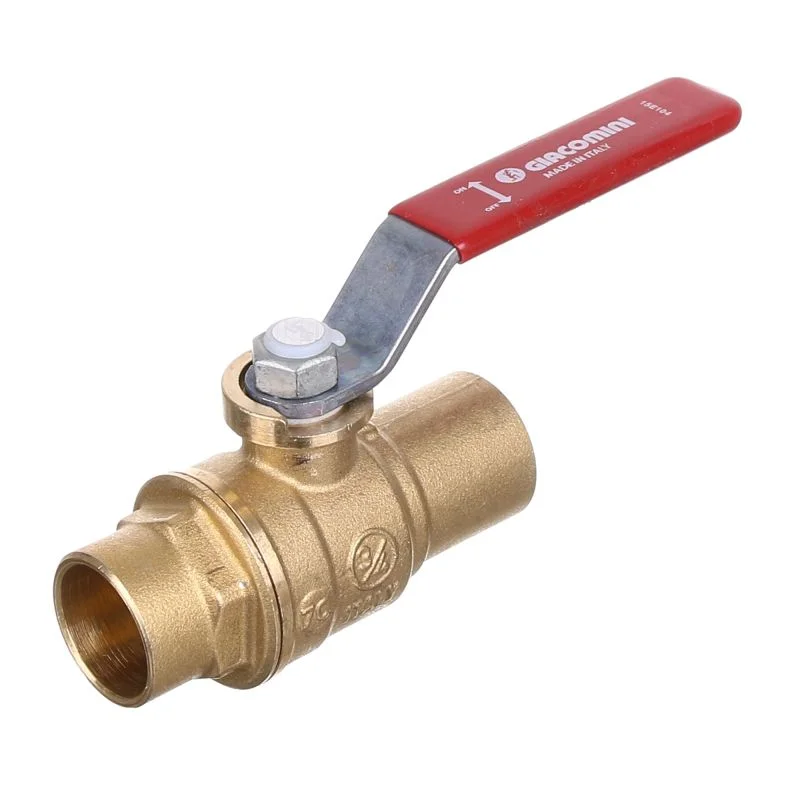 Robinet apa de trecere Giacomini, D22 mm, levier, pentru lipire teava ...