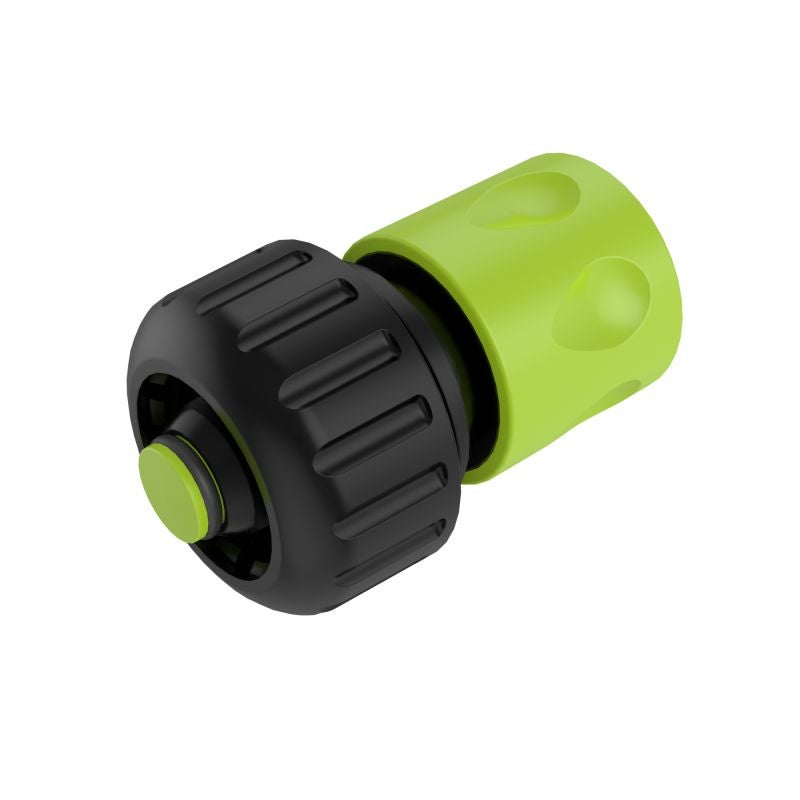 Conector furtun, rapid, cu stop, polipropilena, 19 mm